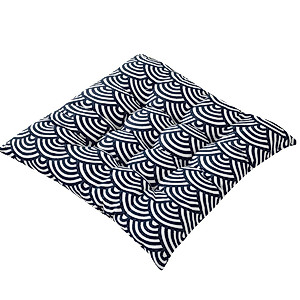 TUNKENCE Kitchen Chair Cushions Dining Chair Cushion Kitchen Chair Pads with Ties and Non-Slip Non-Slip Universal Chair Cushions for Lounge, Kitchen,Office