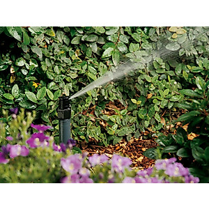 Rain Bird A17AP Shrub Nozzle, 0° -360, 8' -15' Spray Distance, Adjustable Pattern, Black
