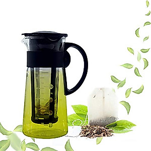 Premium Cold Brew Iced Coffee & Iced Tea Maker with Heat Resistant (650ml)