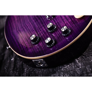 GROTE Guitar Solid Body Electric Guitar with Gigbag LPYS-006 (Purple)