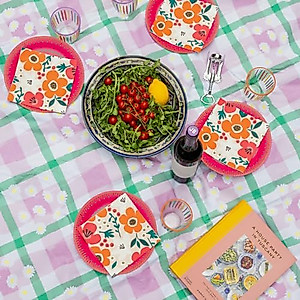 2 x Hand Painted 3D Pink Strawberries Dinner Candles | Ideal Birthday or Mothers Day Gift Unscented, 8 Hours Burn Time - Eco-Friendly Packaging, Summer Table Decor Made by Talking Tables