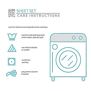 Lush Decor Reyna 4 Piece Ruffle Sheet Set, Queen, Wheat