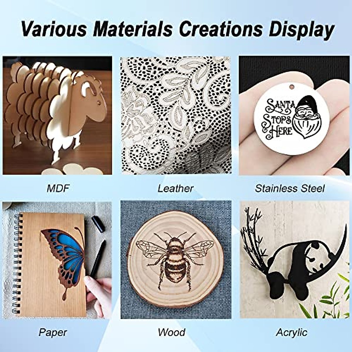 LASER TREE Laser Engraver Module, 20W Laser Engraving Cutting Module CNC, 4W Optical Output Power, Adjustable Focal, 450nm Laser Head for Laser Engraver Cutter Machine DIY Engrave Wood Paper Leather