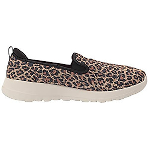 Skechers Women's Go Walk Joy - Fiery Sneaker, Leopard, 8 US