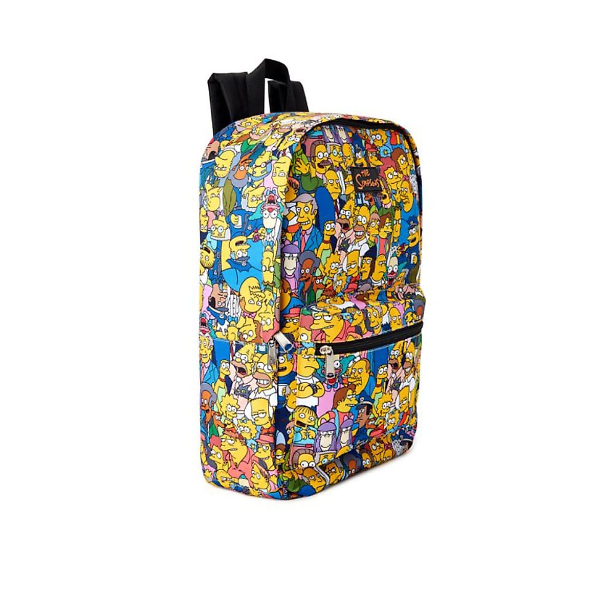 Mad Engine Simpsons Character All Over Backpack One Size Multicolor