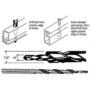 Step Drill for Plunger Latches