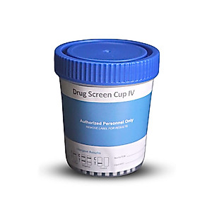 (25 Pack) AssureTech Quick Cup Tests - 10 Panel Cup - Tests for AMP, OPI, MET, BZO, COC, MTD, OXY, BUP, MDMA, THC