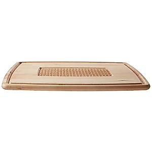 Snow River USA Hardwood Maple Pyramid Cutting Carving Board with Juice Groove 15" x 21" x .75"