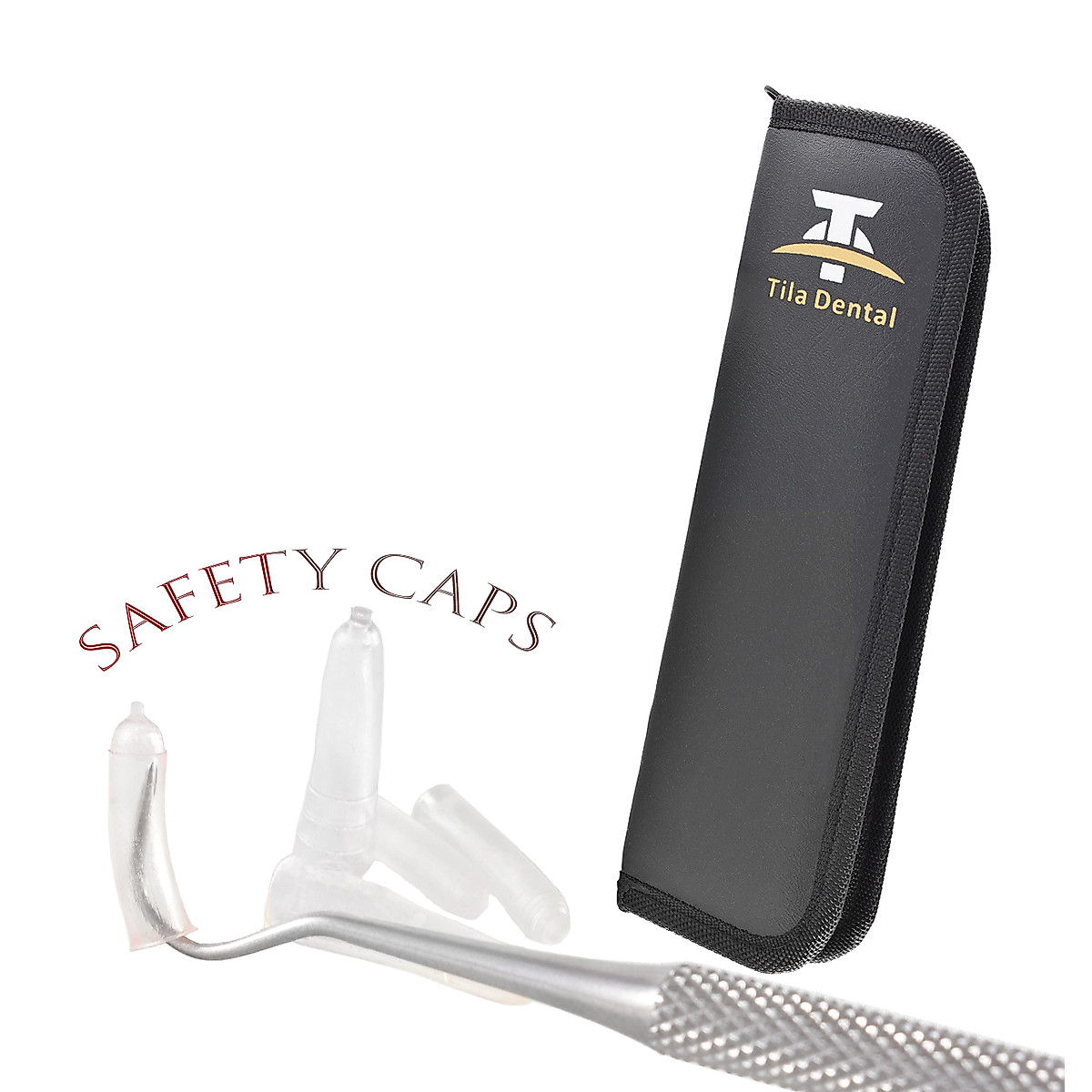 Dental Hygiene Kit Best for Personal Use Deep Tooth Cleaning - Calculus Plaque Remover Set - Scaler Instruments, Tartar Scraper, Tooth Pick, Mouth Mirror -Premium Stainless Steel 5pc Dentist Tools Set