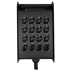 Rockville SX1650 16 Channel 50 Foot XLR Snake Cable, 100% OFC, Double Shielded