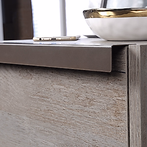 Sauder® Manhattan Gate 18"D Vertical 2-Drawer Mobile File Cabinet, Mystic Oak