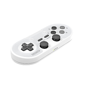Retro-Bit Legacy 16 Wireless 2.4GHz Controller for SNES, Switch, PC, MacOS, RetroPie, Raspberry Pi and Other USB Devices (Classsic Gray)