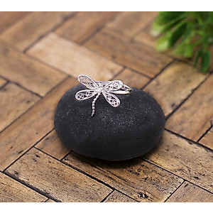 Sterling Silver 925 Dragonfly Ring Butterfly Band Ring Flying Insect Jewelry (5)