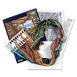 Janlynn Cross Stitch Kit, 16"x12" 14 Count
