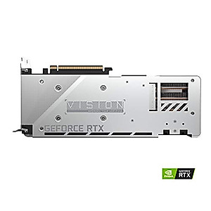 GIGABYTE GeForce RTX 3070 Vision OC 8G Graphics Card, 3X WINDFORCE Fans, 8GB 256-Bit GDDR6, GV-N3070VISION OC-8GD Video Card