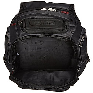 OGIO Renegade Backpack (Renegade , Black Pindot), Large