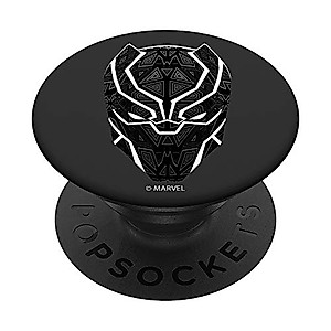 Marvel Black Panther Geometric PopSockets PopGrip: Swappable Grip for Phones & Tablets