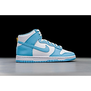 Nike Dunk Hi Retro Men's Basketball Shoes, Blue Chill Blue Chill White, 11 US