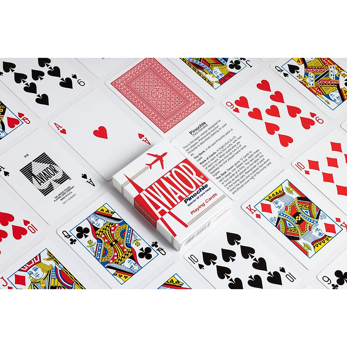 Aviator Pinochle Playing Cards