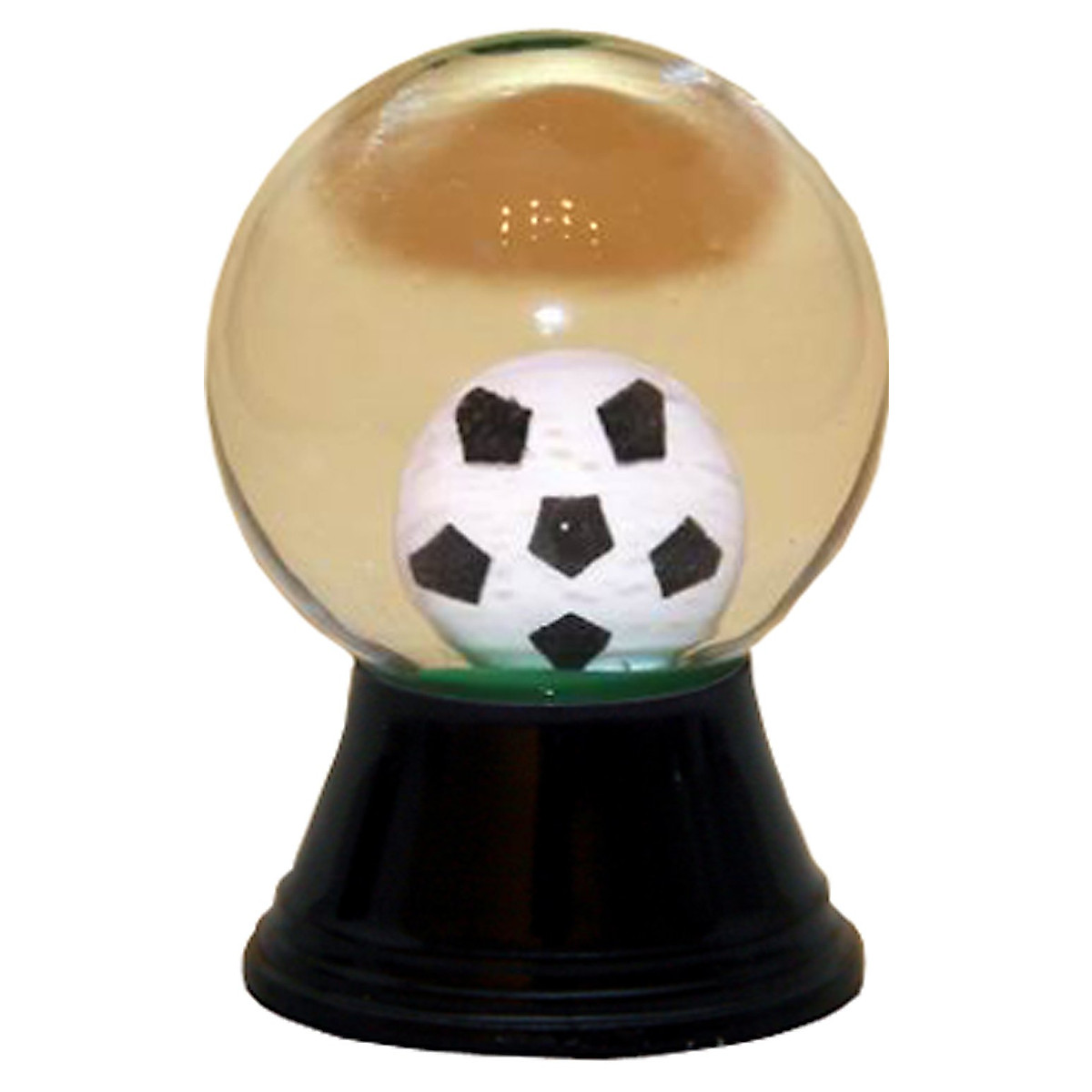 Alexander Taron Importer PR1140 Perzy Snowglobe, Mini Soccer Ball-1.5" H W x 1" D, Brown