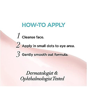 L'Oreal Paris Dermo-Expertise Eye Defense Eye Cream with Caffeine and Hyaluronic Acid 0.5 oz