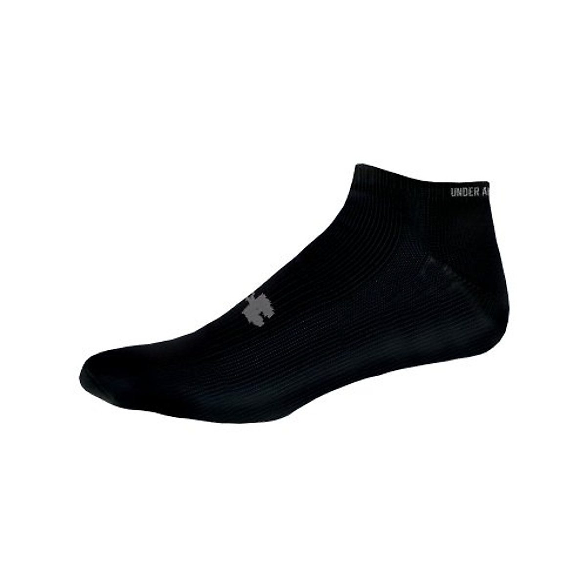 Under Armour All Season No Show Sock 4-Pack: M, Black
