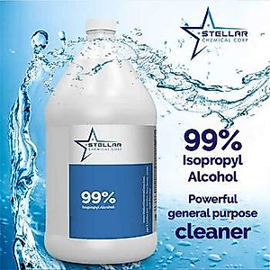 Stellar Chemical Isopropyl Alcohol (IPA) 99% Purity | | Made in USA | 1 Gallon