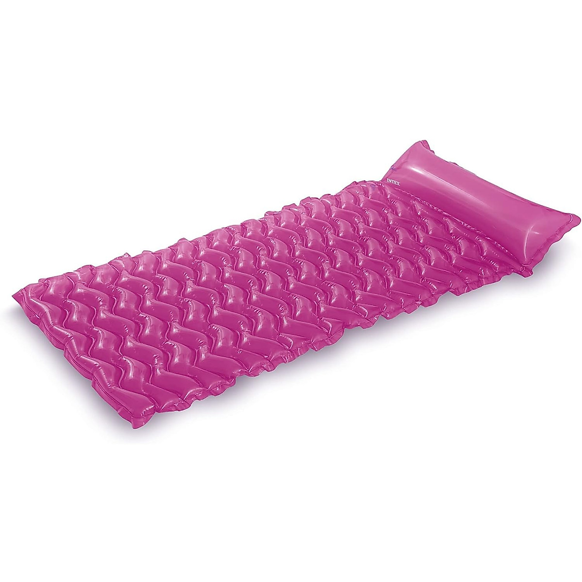 Intex - Tote-N-Float Wave Inflatable Air Mat, (90 inches X 34 inches), (Colors May Vary), (2 Pack)