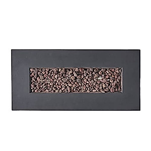 Christopher Knight Home Caroline Outdoor Fire Pit, Dark Gray