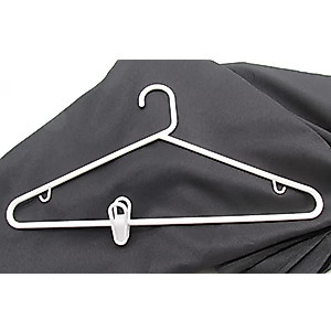 NAHANCO CLIP100 Plastic Tubular Hanger Clip (Pack of 100)