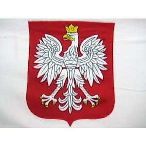AvidFlag Polish White Eagle Fleece Throw Blanket Poland Coat of Arms