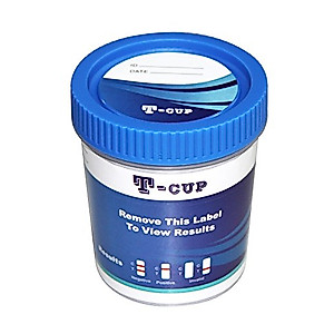 7 Panel T-Cup Multi Drug Urine Test Kit (Multiple Quantities)(250)(COC/THC/OPI/mAMP/BZO/AMP/OXY)