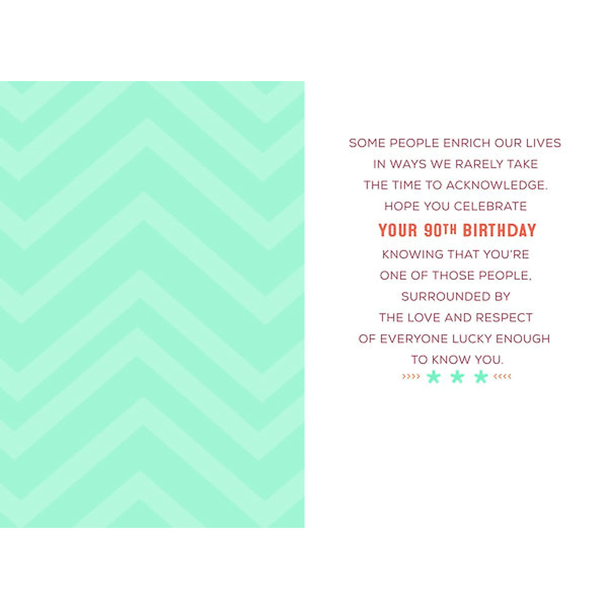 Hallmark 90th Birthday Card (90 Years Young)