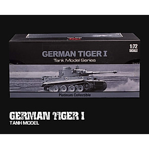 POCO DIVO German Tiger I Tank Diecast 1/72 Scale Showcase Collection Action Model