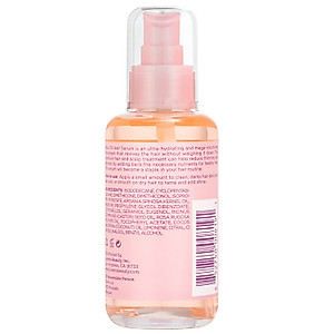 Luseta Rose Oil Hair Oil Moisturizing, Hydrating & Nourishing Serum for All Hair Types Dry Scalp Treatment 3.38oz