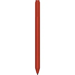Microsoft Surface Pen for Surface Pro 7 Pro 6 Surface Laptop 3 Surface Book 2 Laptop 2 Surface Go Studio 2 Pro 5 Pro 4 4096 Pressure Points Rubber Eraser Bluetooth 4.0 Poppy Red