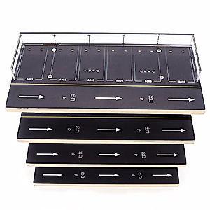 Bazargame 1:64 Diorama Parking Lot Scene Model ,ToysModel Car Garage Model for Car Parking Lot Display Mini Garage Suitable for Model Cars, Decorative Children's Gifts, Toy car Storage and Collection