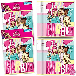Unique Barbie Barbie Party Favors Bags | 16 Pack | Barbie Goodie Bags for Birthday Party | Sticker