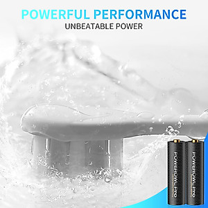 POWEROWL Goldtop Rechargeable AA Batteries PRO, High Capacity 2800mAh, Premium NiMH Double A Battery -16 Count