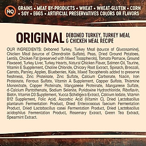 Wellness CORE+ Grain-Free Dry Dog Food, Natural Ingredients, Made in USA with Real Freeze-Dried Meat (Adult, Turkey, 20 lbs)