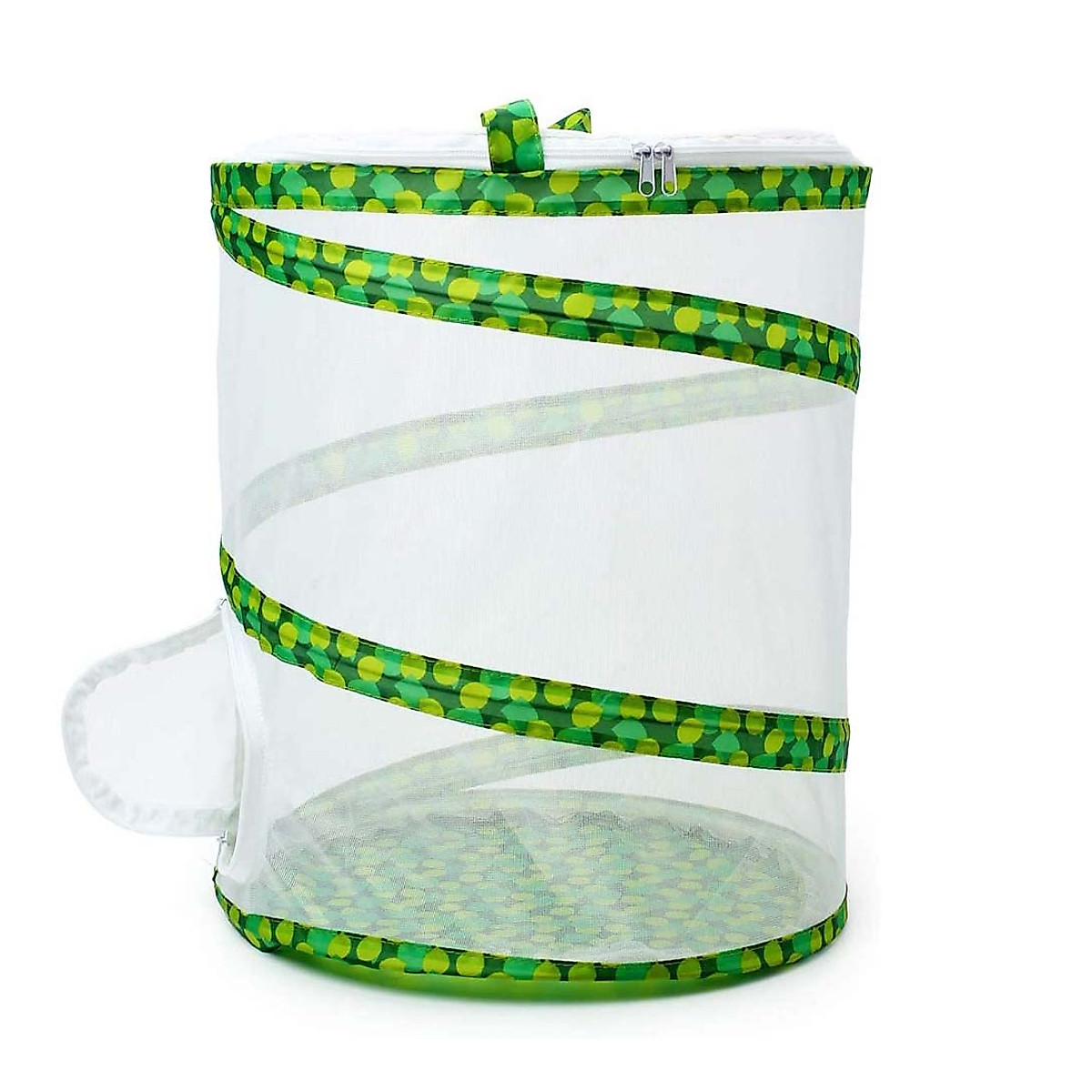 Wisexplorer Butterfly and Insect Garden Habitat Mesh Cage Collapsible Design, Bug Terrarium Pop Up 12" x 14" Tall