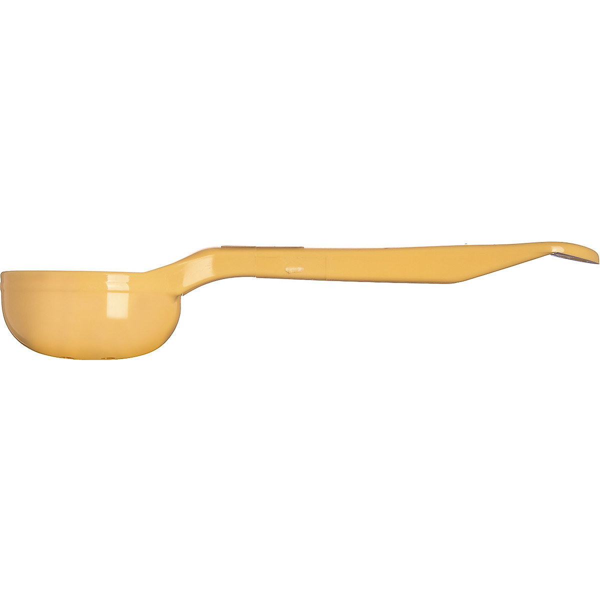 Carlisle FoodService Products 492304 Perforated Short Handle Portion Control Spoon, 1 oz, Yellow