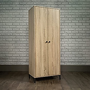 Sauder North Avenue Storage Cabinet, L: 23.47" x W: 15.55" x H: 60.04", Charter Oak Finish