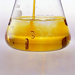 ULAB Scientific Glass Erlenmeyer Flask Set, 5 Sizes 50ml 150ml 250ml 500ml 1000ml, 3.3 Boro with Printed Graduation, UEF1002