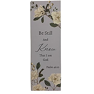 Be Still and Know That I Am God Inspirational Bookmarks Religious Church Supplies Psalm 46:10 (25 Count)