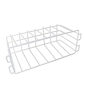 Orgneas Chest Freezer Organizer Bins Deep Freezer Refrigerator Basket Storage Rack Bins Metal Wire Baskets Replacement 2Packs