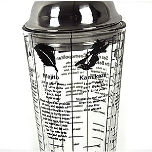 Kikkerland Mix Master Cocktail Shaker