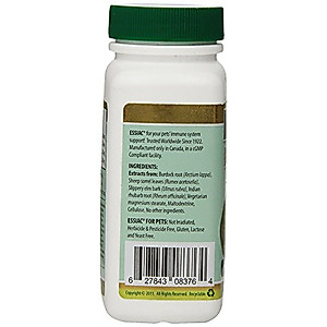 Essiac International Herbal Supplement for Pets, 60 Capsules