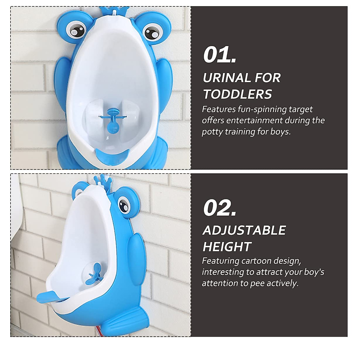 Kisangel Children's Urinal Toilet Toddler Pp Multifunction