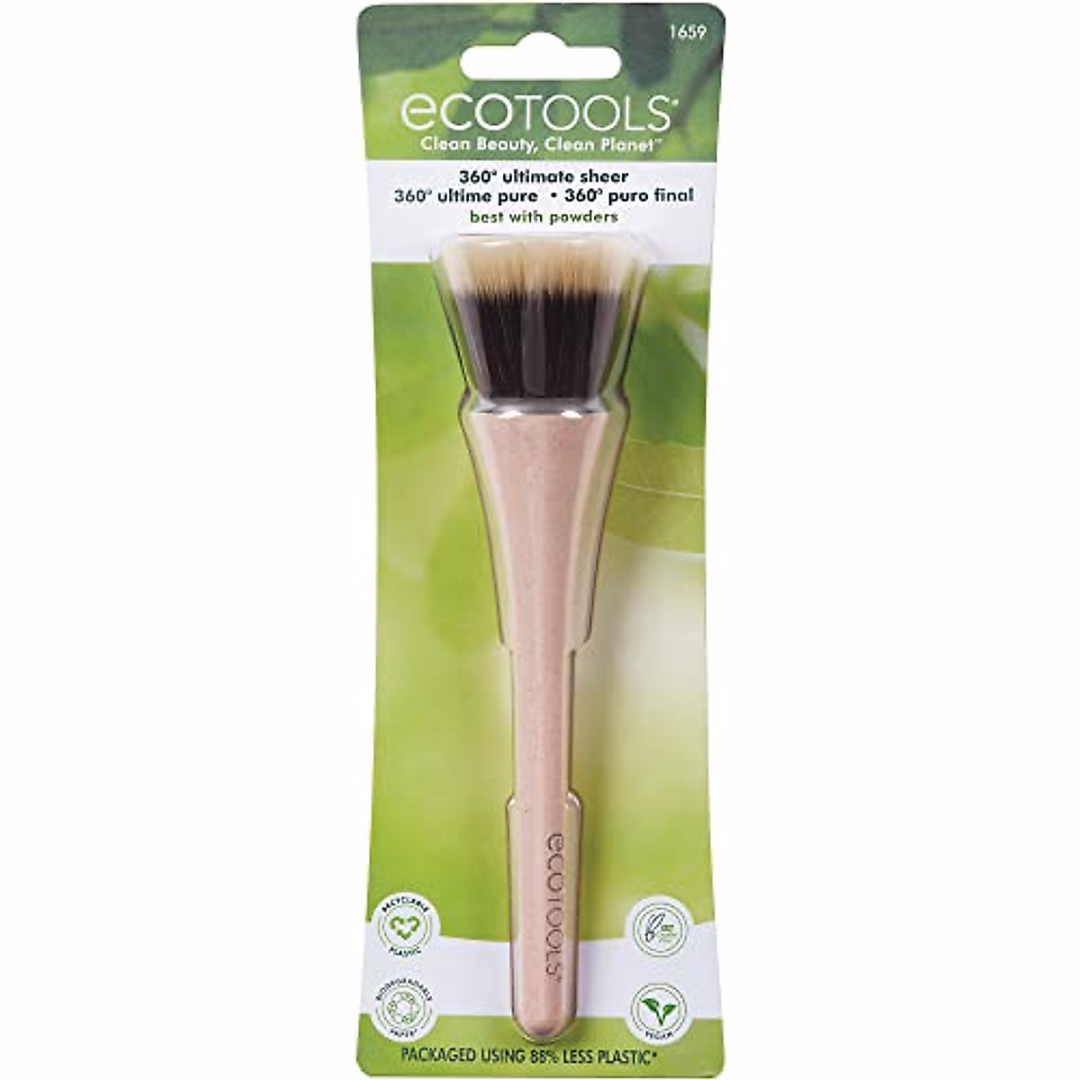 ECOTOOLS 360 Ultimate Sheer Brush, 1 EA